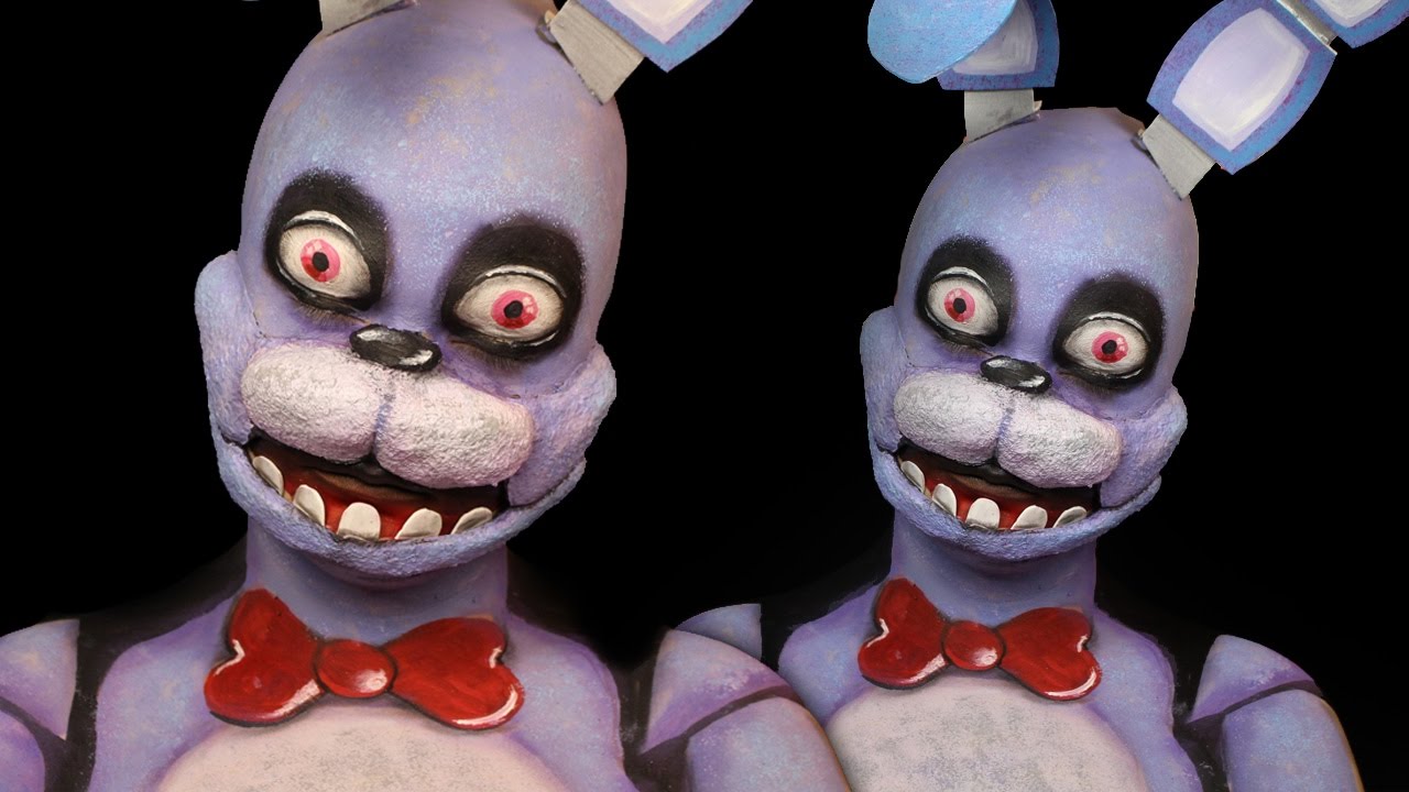 Bonnie Make-Up Tutorial | Five Nights At Freddy's - YouTube