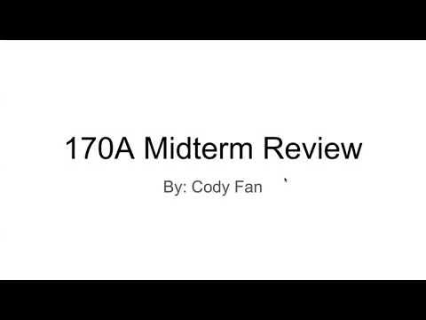 HKN ECE 170 Midterm Review Session (W21) - YouTube