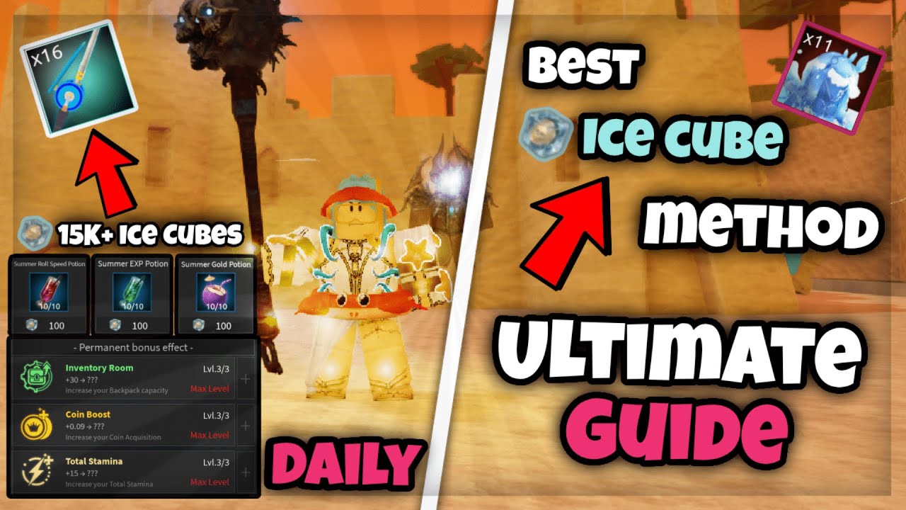 BEST ICE CUBE METHOD! | Summer Event | Ultimate Guide (Lootify Roblox ...