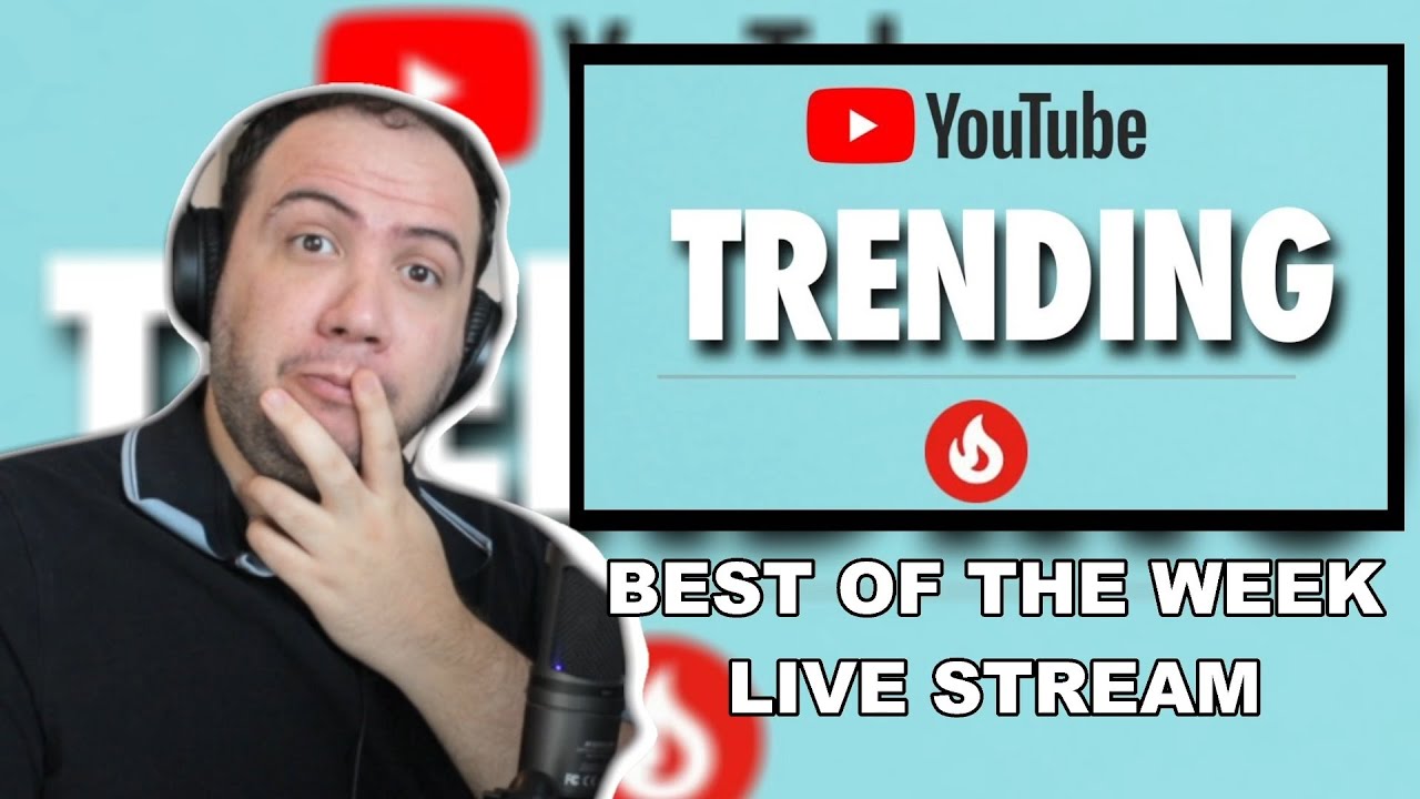 WHAT'S TRENDING? LIVE STREAM - COME SAY HELLO AND SUGGEST A VIDEO ...