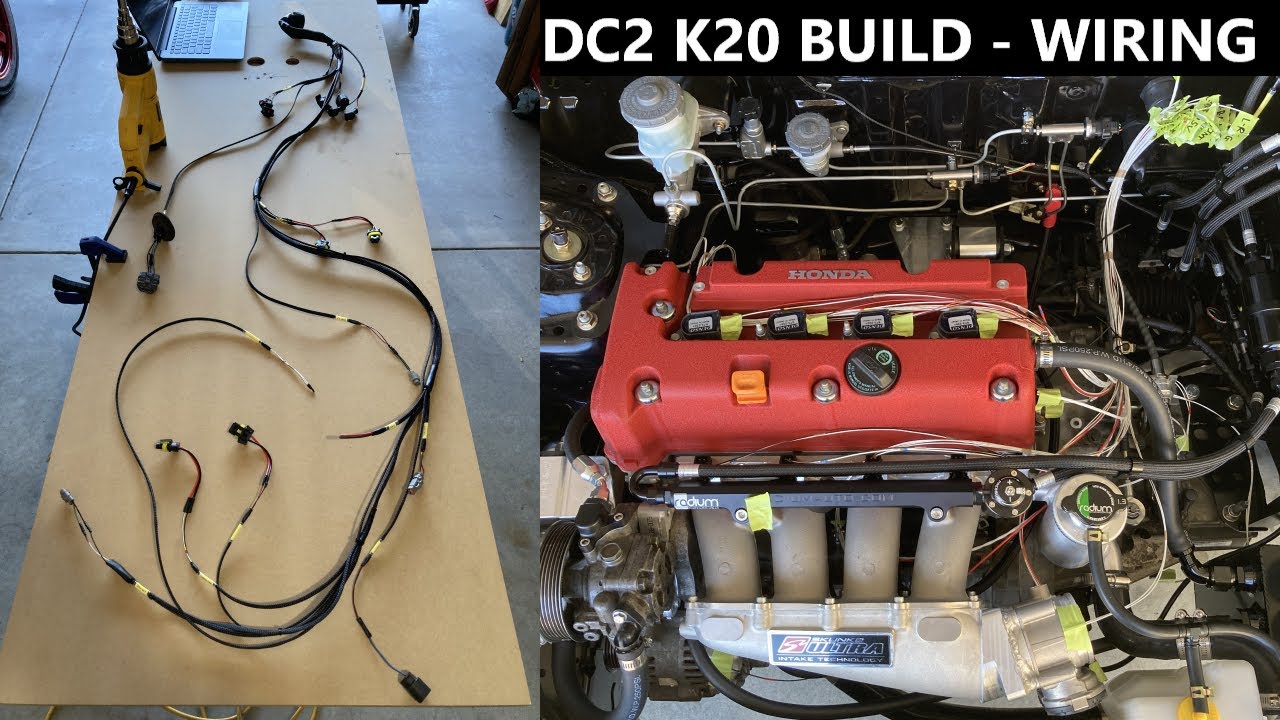 K20 DC2 Integra Racecar Build Ep. 08 - Wiring The Car - YouTube