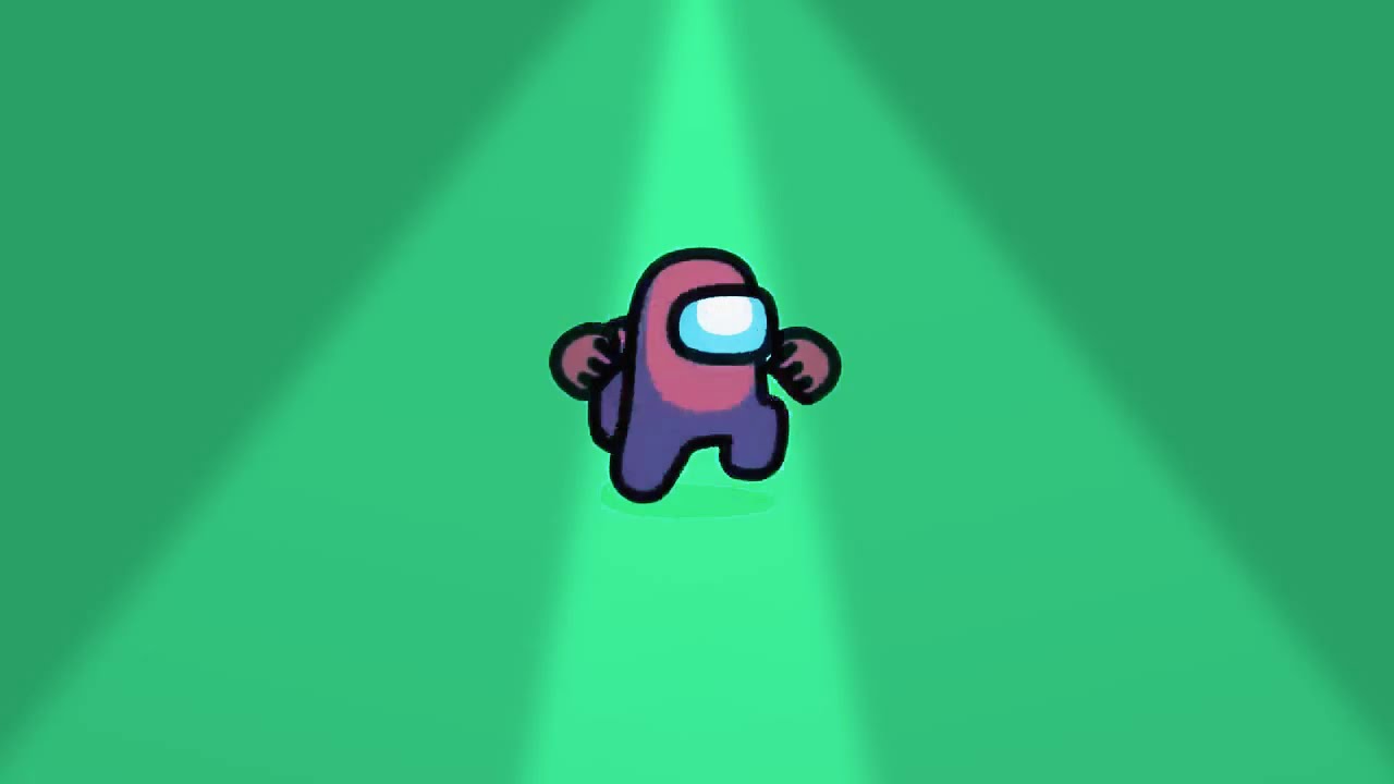 Among Us green screen distraction dance animation #more - YouTube