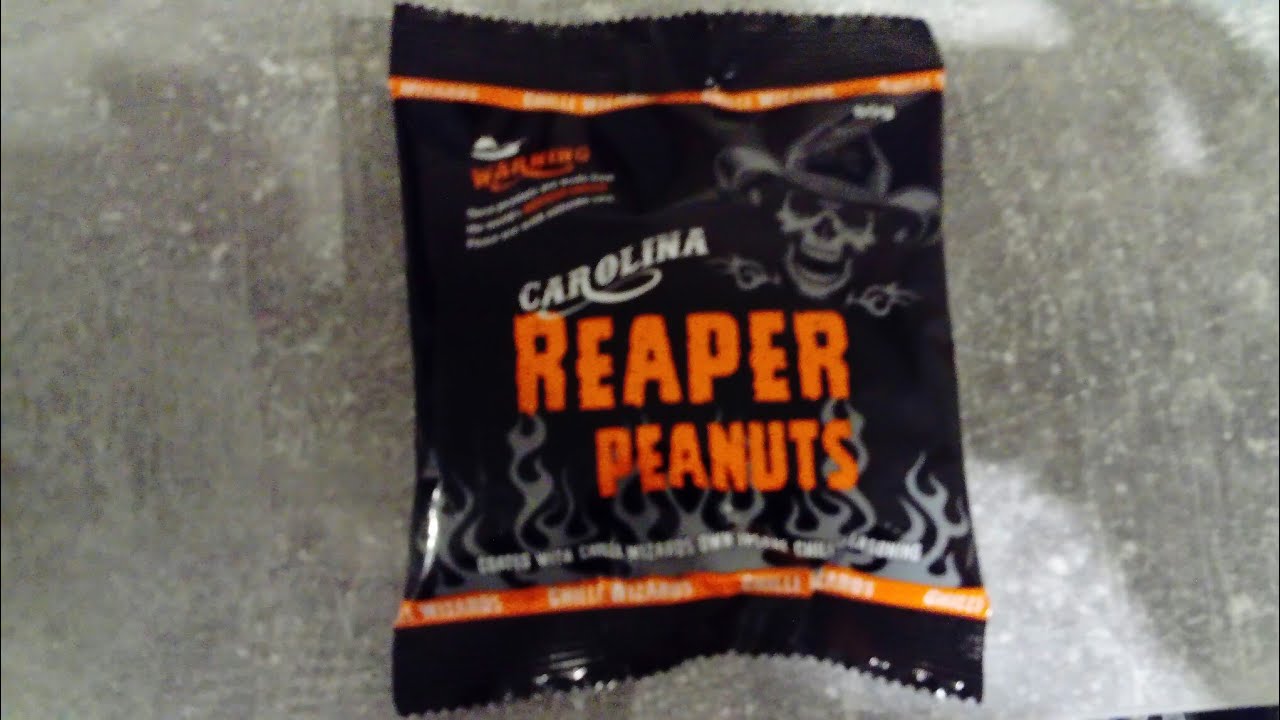 Carolina reaper peanuts challenge 22/2/2020 - YouTube