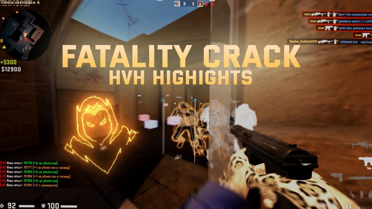 HVH HIGHLIGHTS WITH FATALITY CRACK #1 | BEST FATALITY CRACK CFG | BEST FT CRACK LUA FATALITY ...