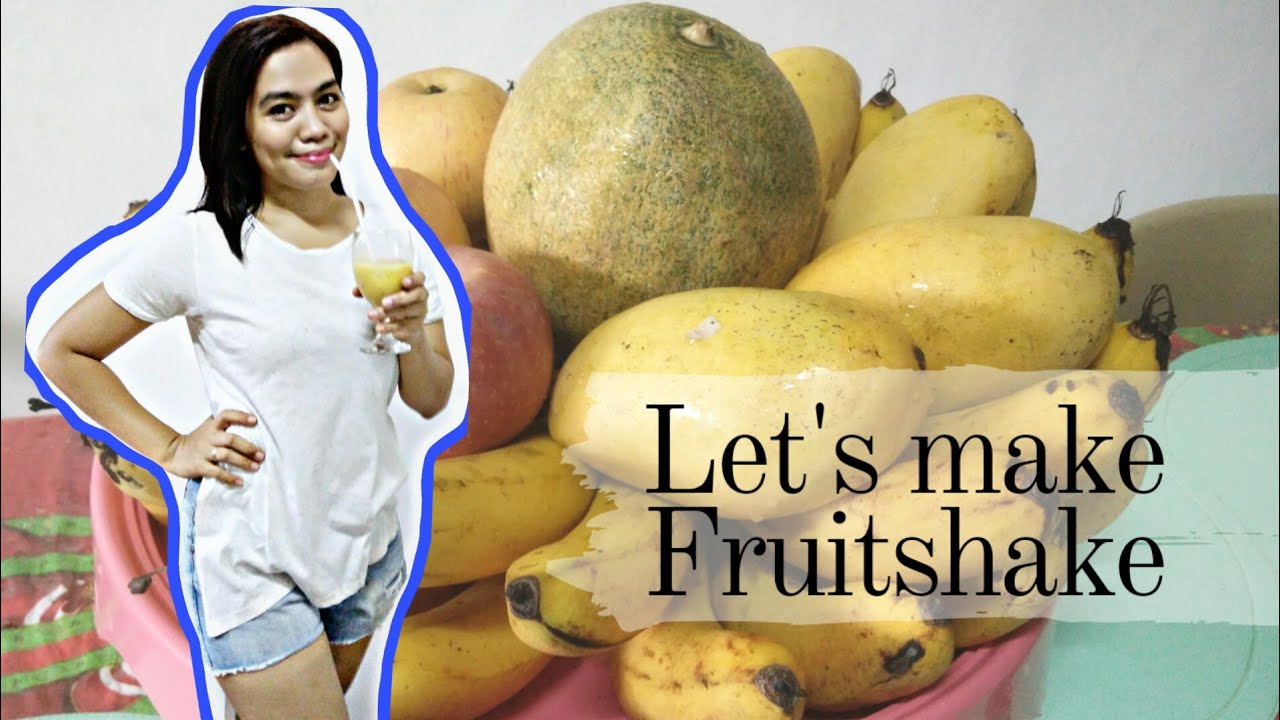 #fruitshake LET'S MAKE FRUITSHAKE AT HOME, YUMMY FRUIT SHAKE - YouTube