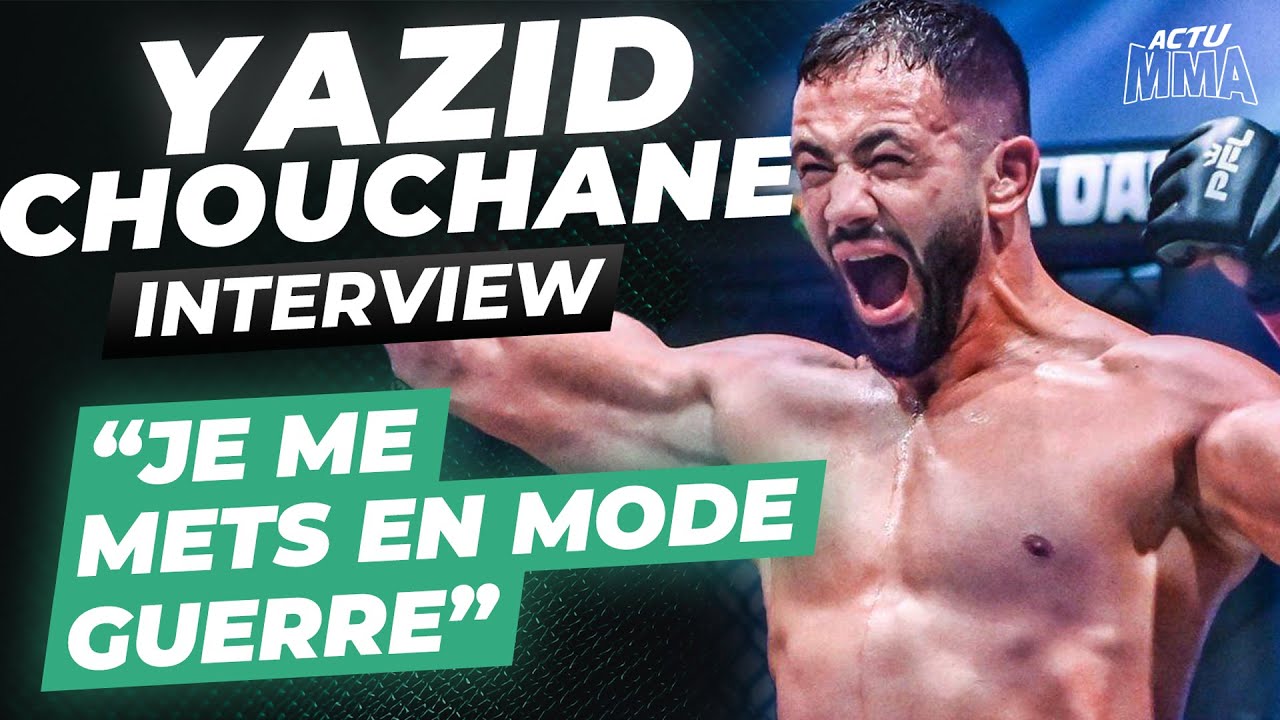 Yazid Chouchane : le PFL, son prochain combat, sparring avec Salahdine ...