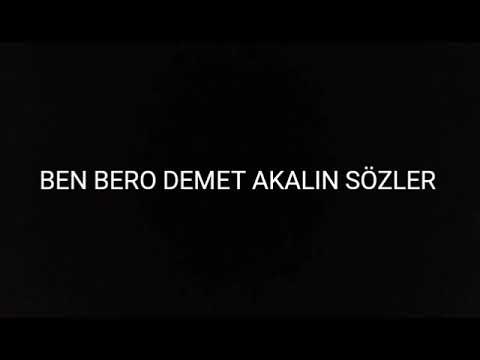 Ben fero Demet Akalın sözleri