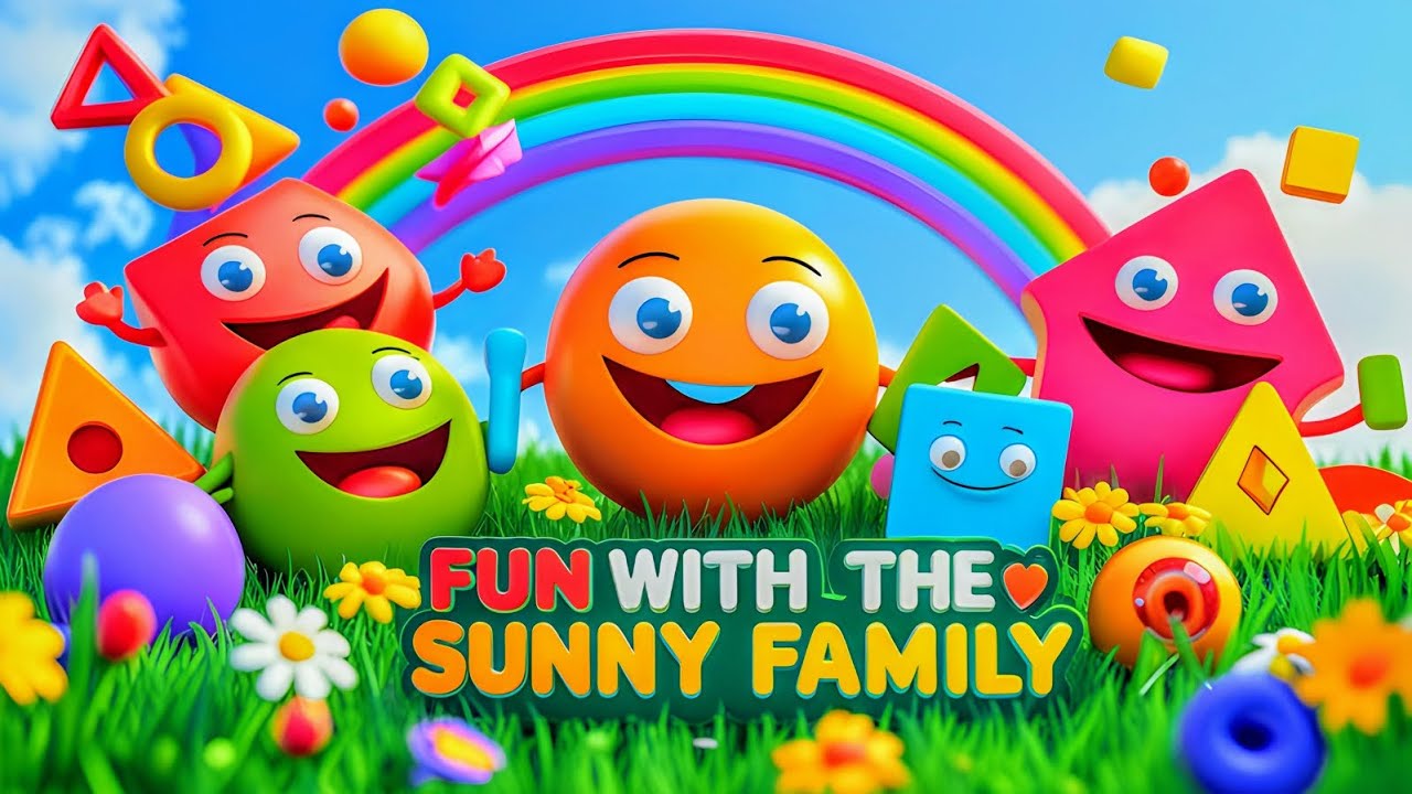 Sunny Family Fun Time! 🌞👨👩👧👦 | Kids Activities, Games & More - YouTube