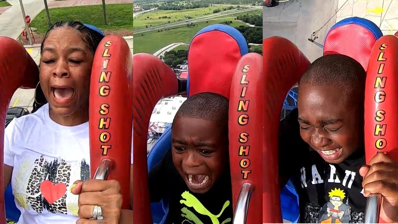 Funny Slingshot Ride - YouTube