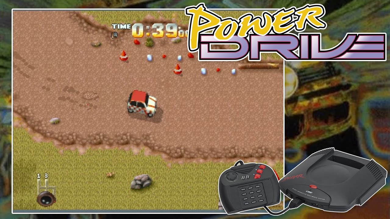 🎮 POWER DRIVE RALLY (Atari Jaguar) 🔸 Le MEILLEUR jeu de COURSE sur ...
