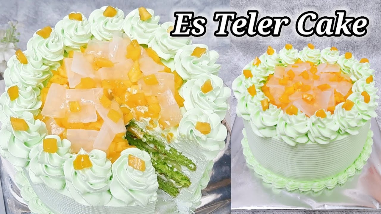Es Teler Cake | Paling Enak dan Segerrr | Yakin Bikin Nagih! - YouTube