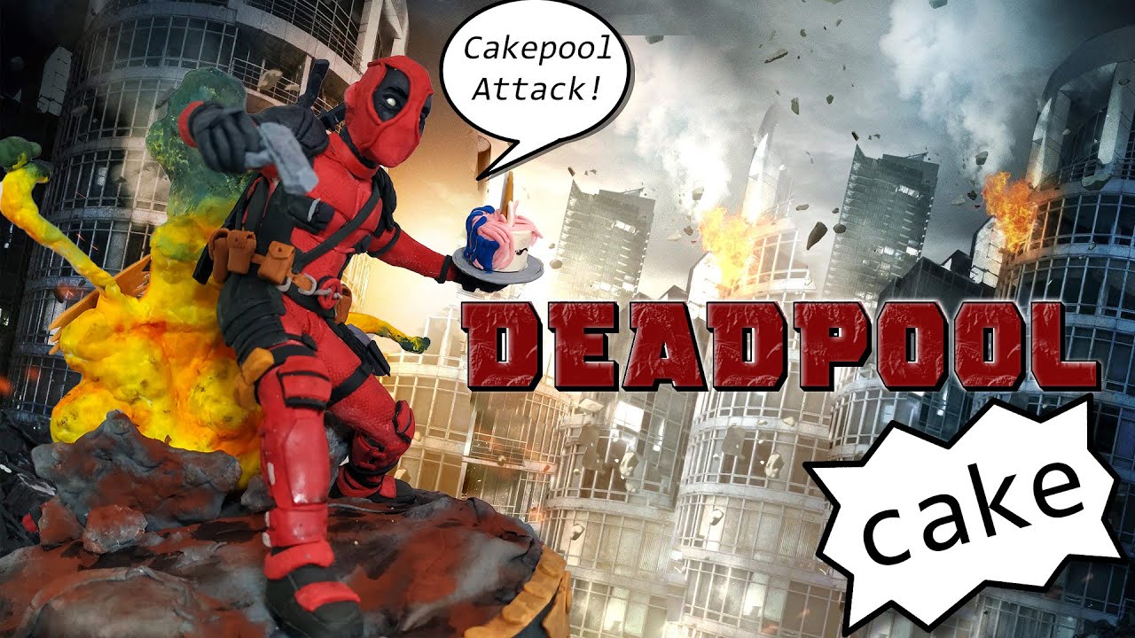 Deadpool Cake | Timelapse - YouTube