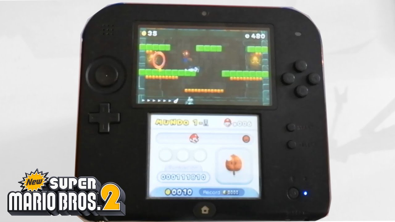New Super Mario Bros. 2 Nintendo 2ds Gameplay - YouTube