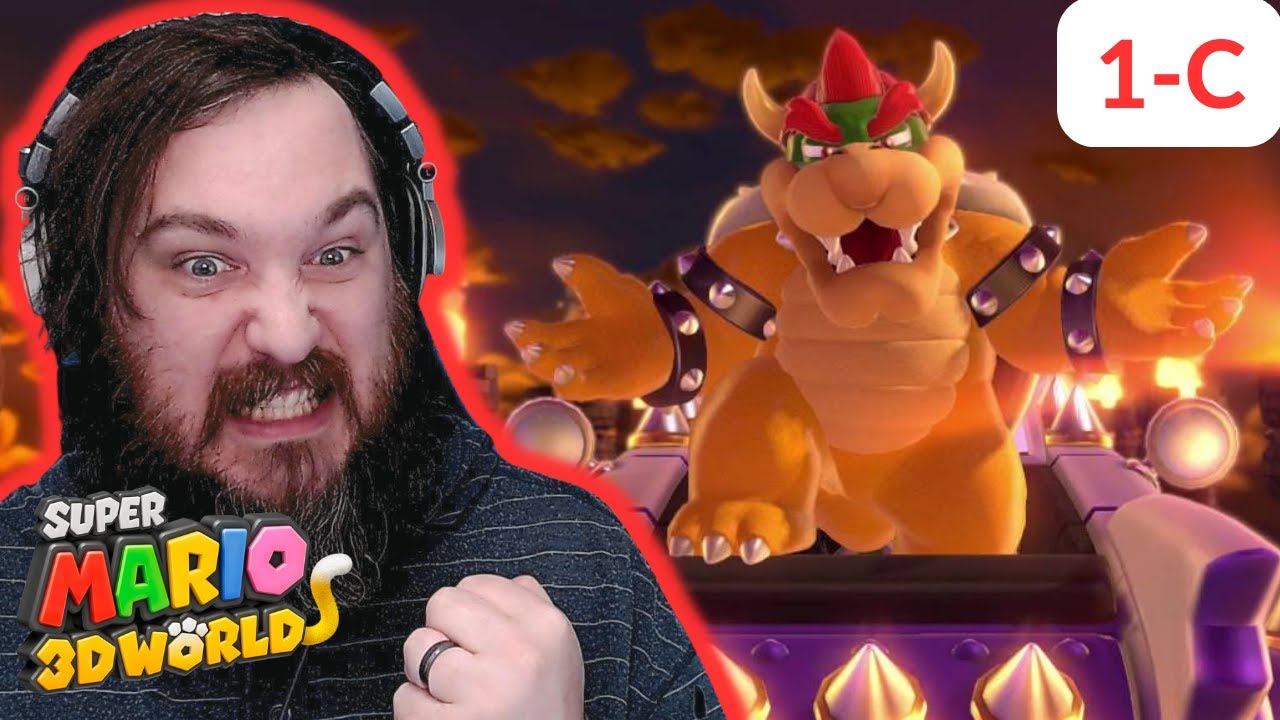 Bowser's PIMP CAR!! Super Mario 3D World - Bowser's Highway Showdown ...