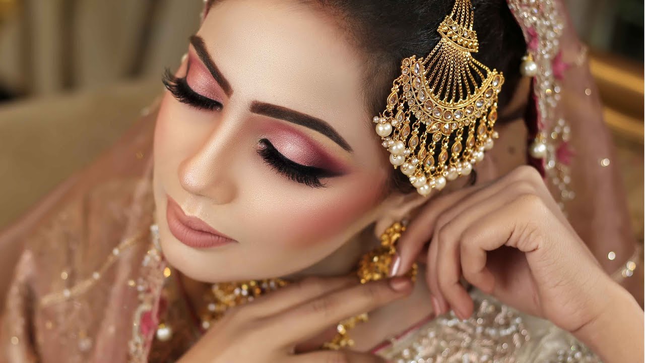 Walima Asian Bridal Makeup | Soft Walima bridal Makeup - YouTube