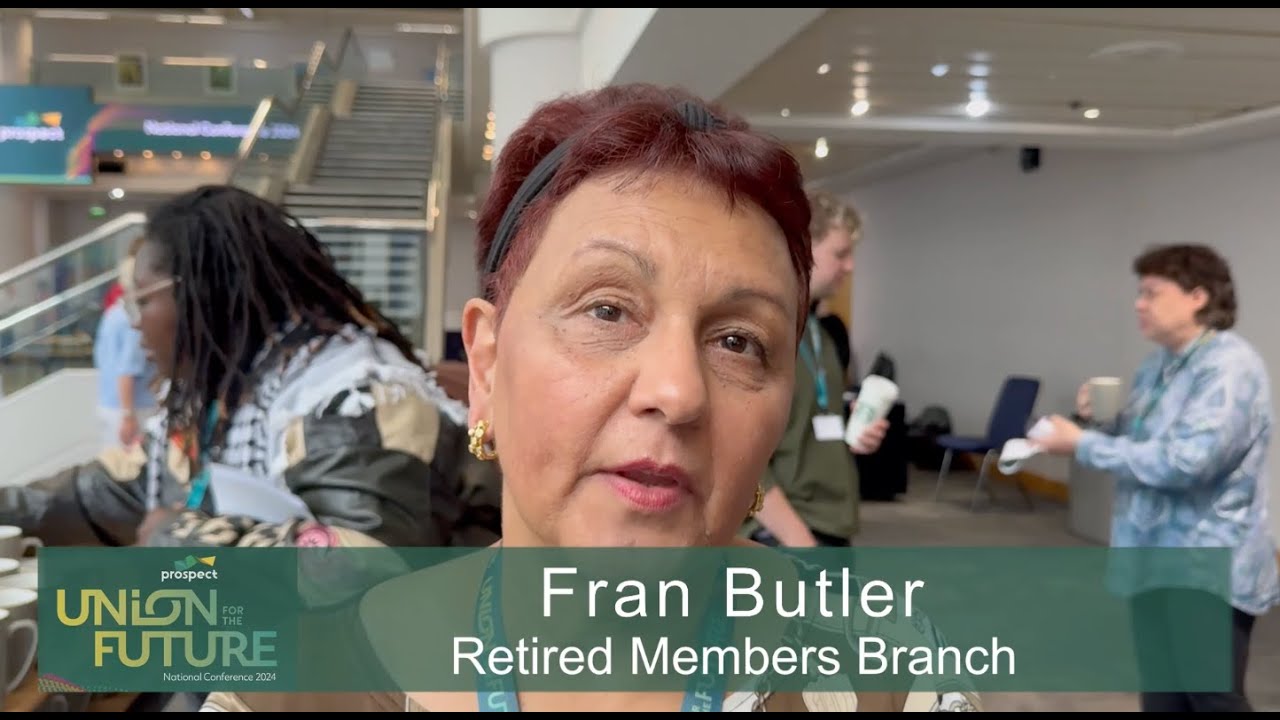 Fran Butler - Retired Members Branch - YouTube