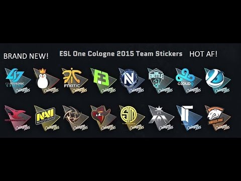 ESL One Cologne Stickers! - YouTube
