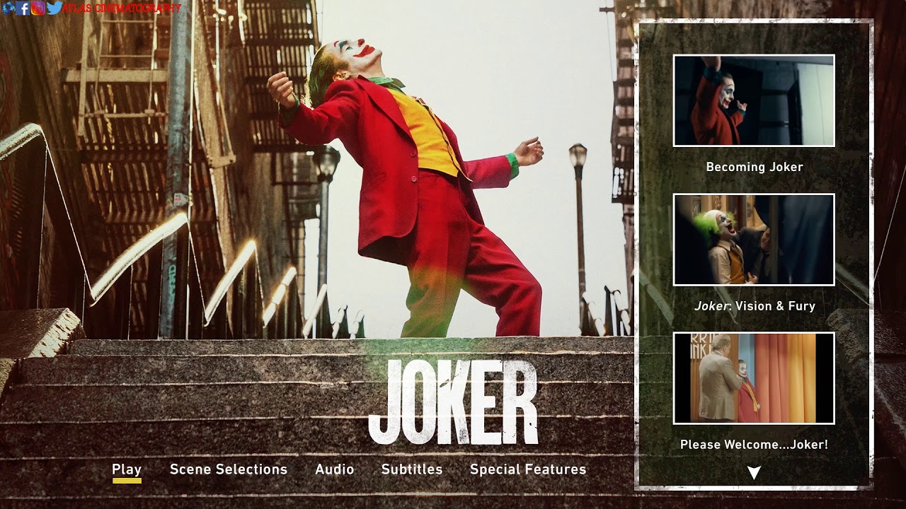 Joker 2019 Main Menu Walkthrough - YouTube