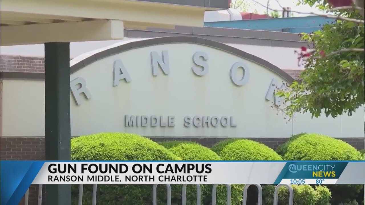 Gun found on Ranson Middle on campus - YouTube
