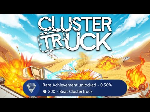 Getting EVERY ACHIEVEMENT IN CLUSTERTRUCK was FUN!