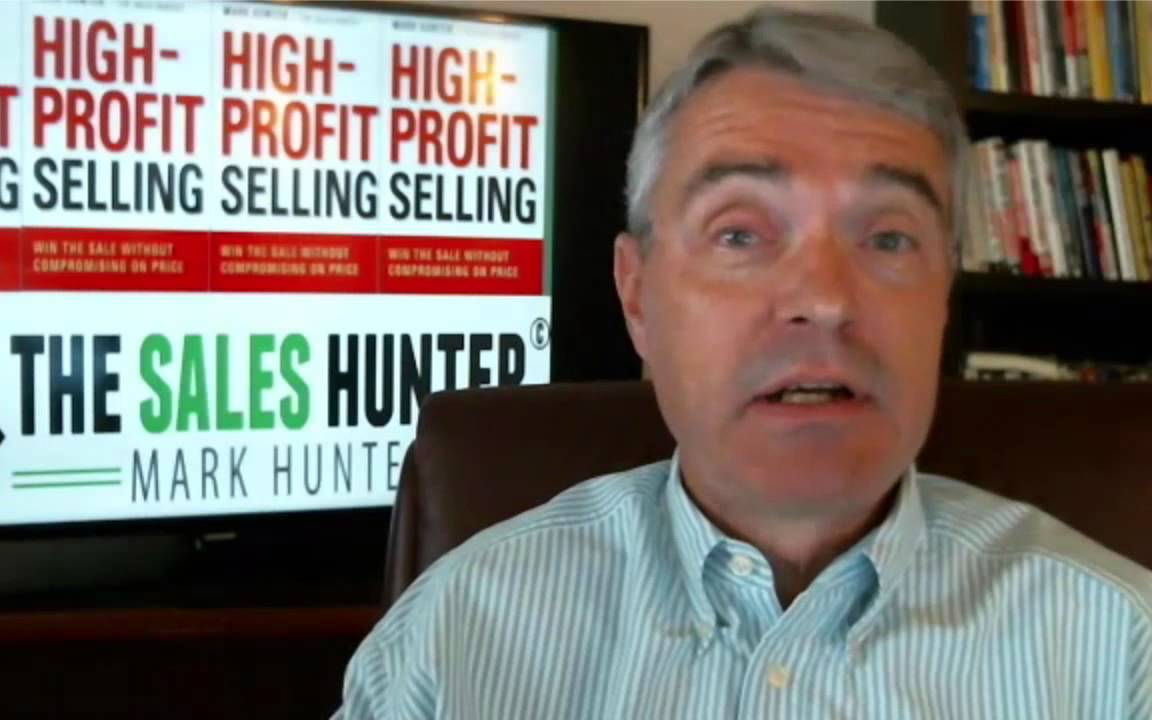 High Profit Selling with Mark Hunter - YouTube