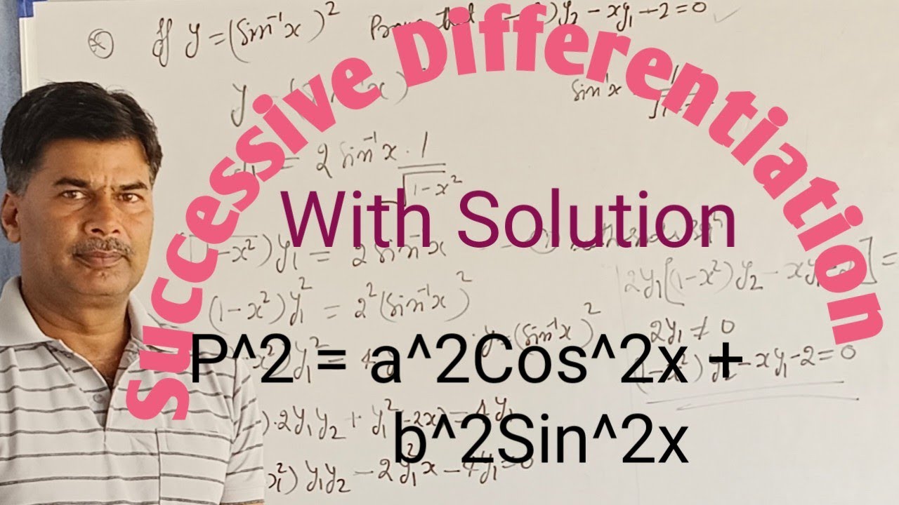 Question P^2 = a^2Cos^2x + b^2Sin^2x With Solution #bsc #successive ...