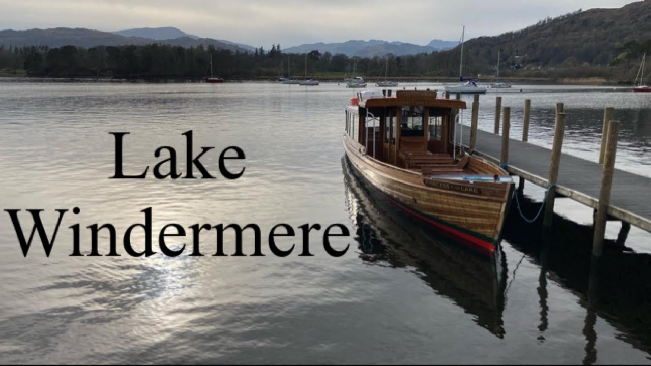 Steam ship voyage on Lake Windermere, Family trip from Bowness to ...