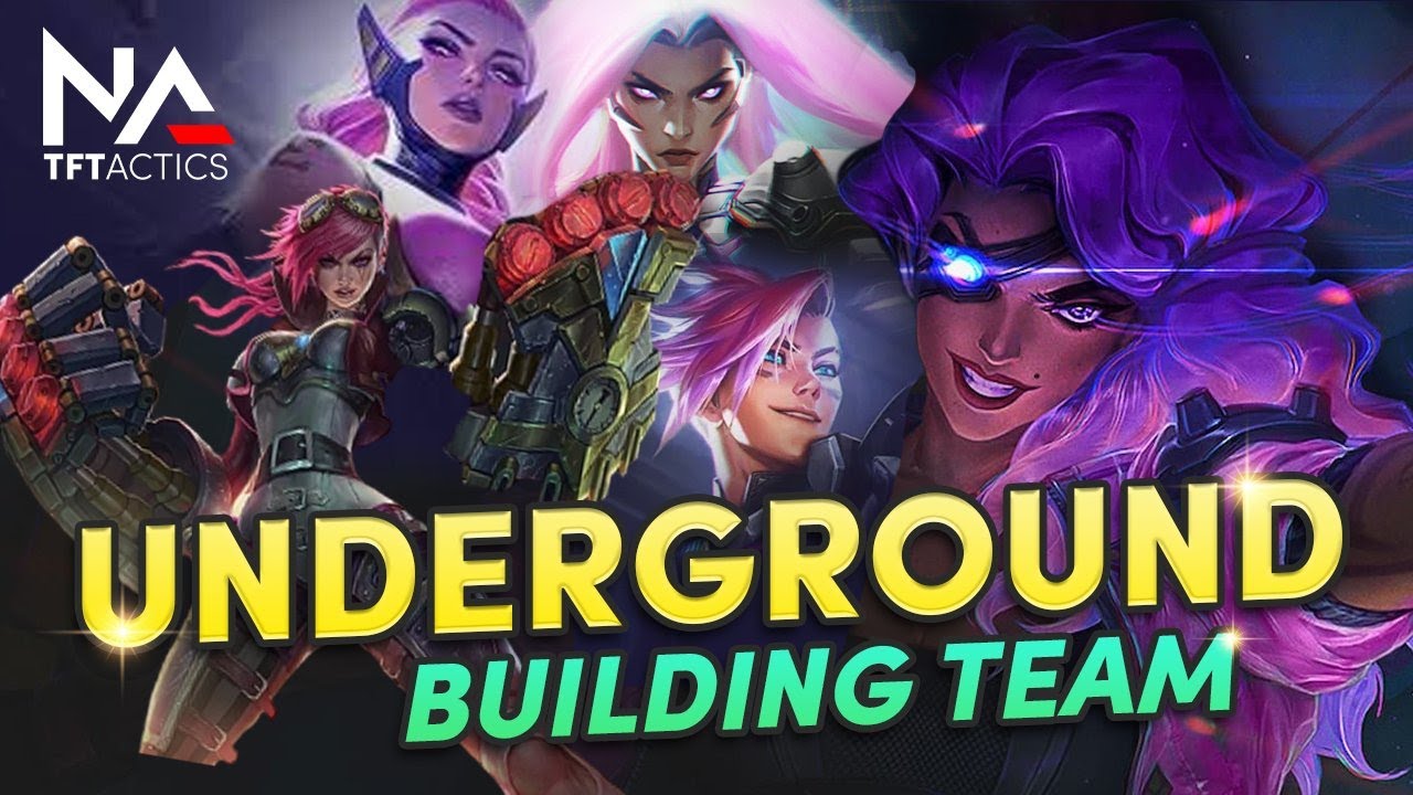 TFT Set 8 | 5 Underground - Build 5 Gold Exodia Team Top 1 Easy | NATFT ...
