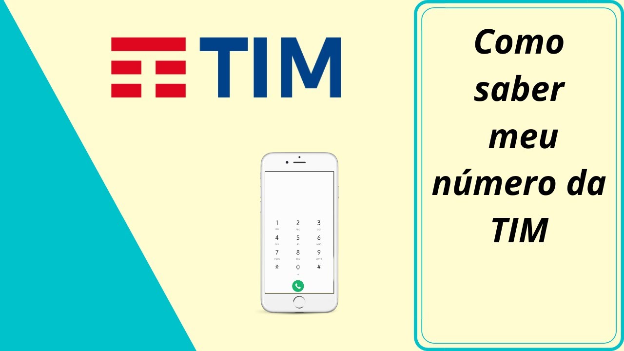 Como saber meu número da tim - YouTube
