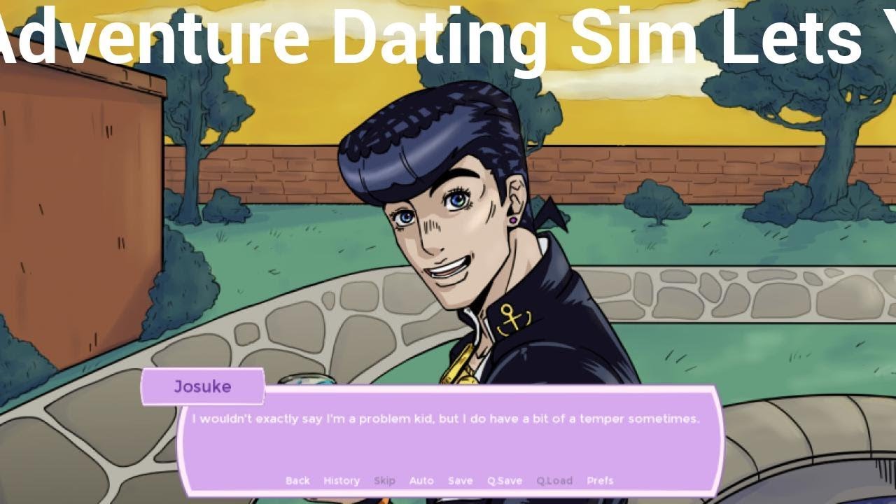 JoJo’s Bizarre Adventure Dating Sim Lets You Kiss A JoJo - YouTube