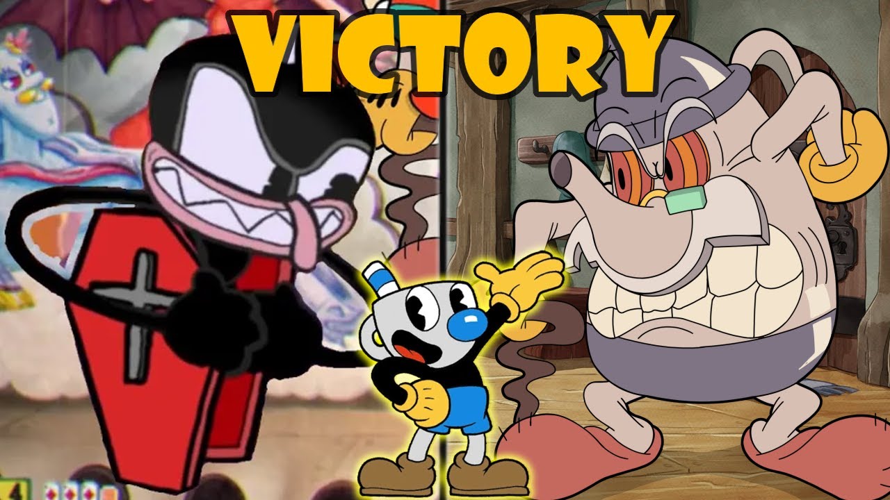 All Cuphead Fan Made Bosses VS Mugman - YouTube