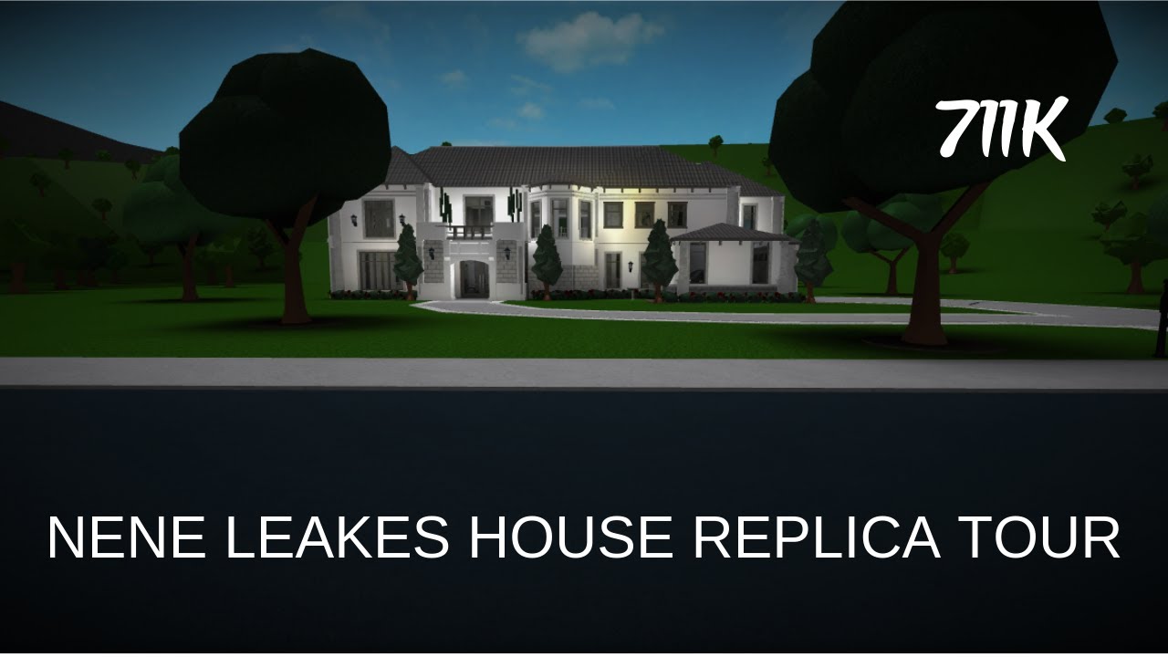 ROBLOX | Bloxburg: Nene Leakes House Replica Tour! - YouTube