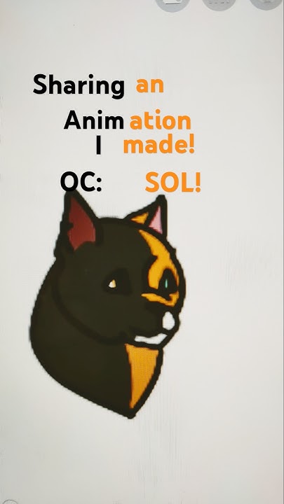 Taking any tips! I'm a beginner artist, and a beginner animator! #cat # ...