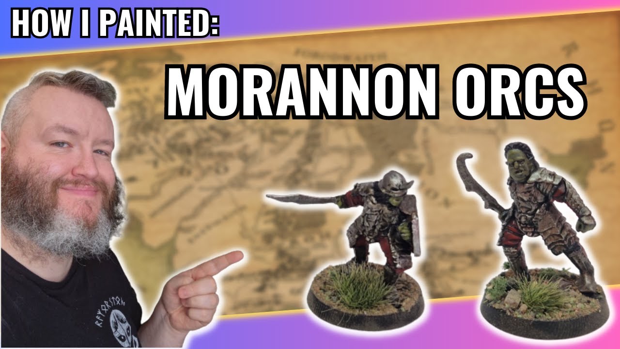 How I Painted: Morannon Orcs for the Middle Earth Strategy Battle Game ...