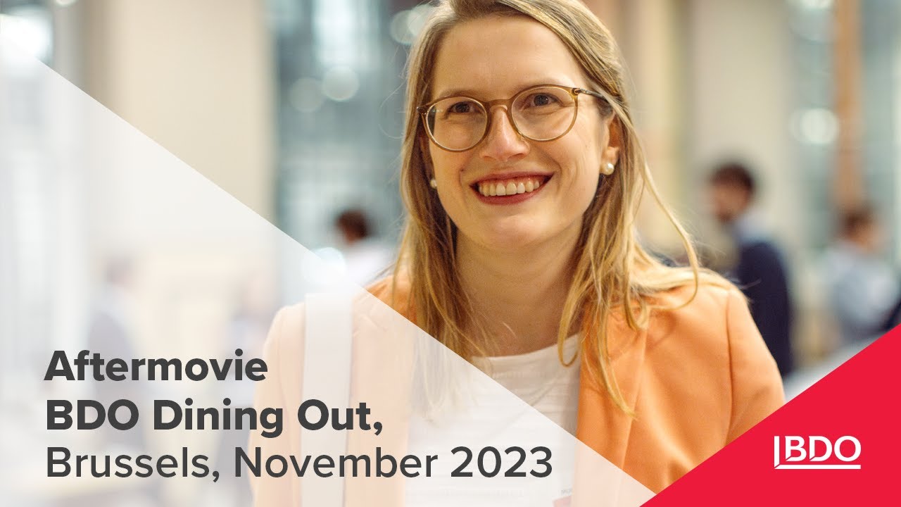 BDO Belgium | Aftermovie Dining Out Brussels 2023 - YouTube