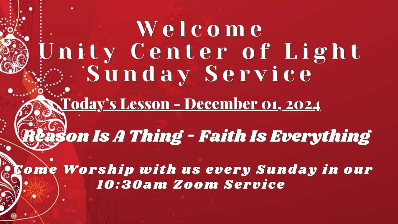 Unity Center of Light - There Is An Abundance of Peace Within You - YouTube