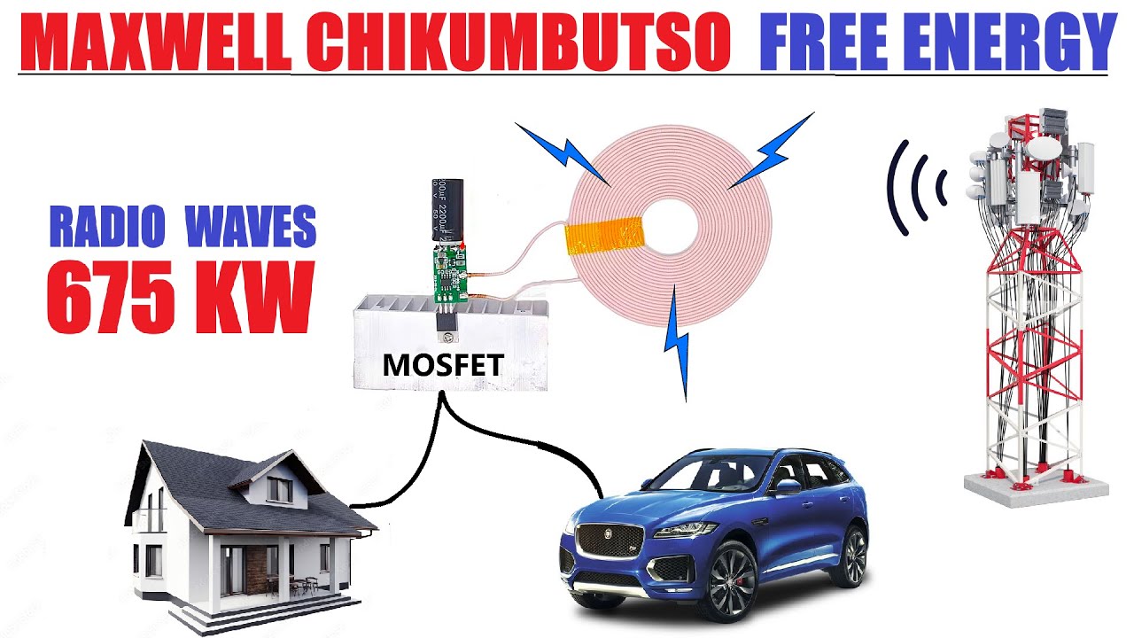How Maxwell Chikumbutso made Free Energy Wireless Electricity Generator ...