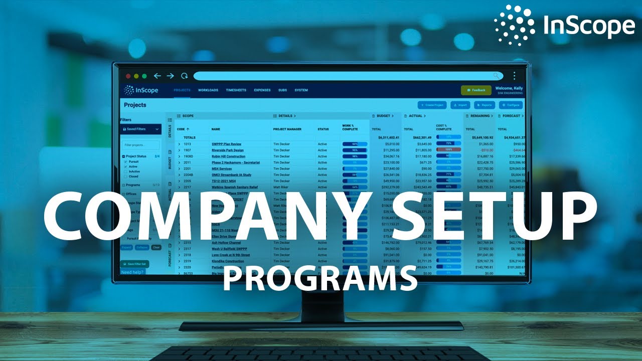 Company Setup: Programs - YouTube