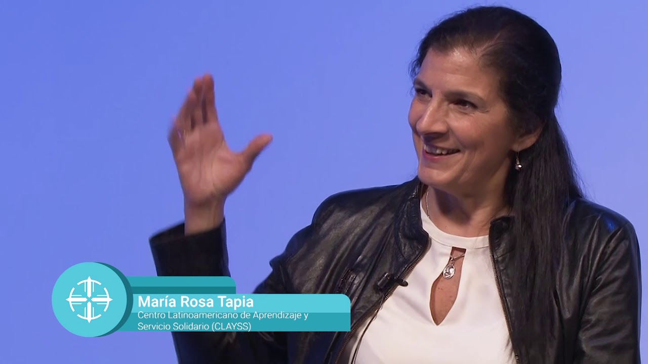 Aprendizaje en Servicio – entrevista a María Rosa Tapia (CLAYSS) - YouTube