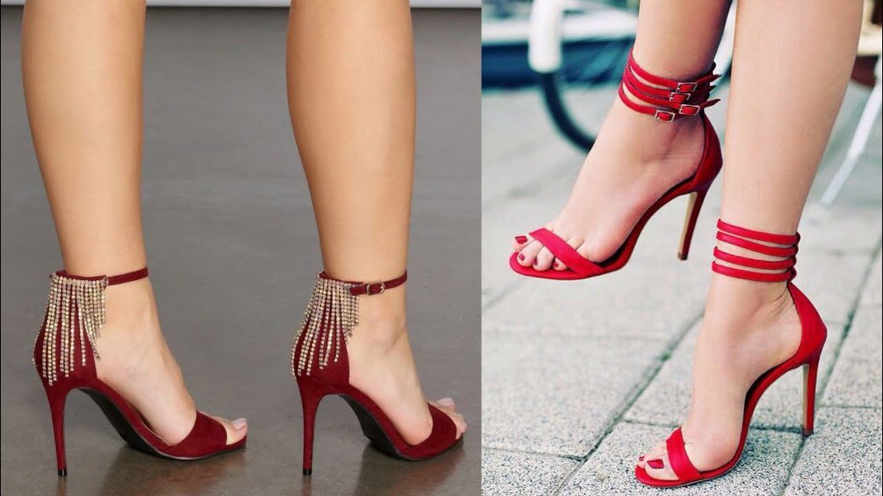 Most demanding and beautiful open toe high heels sandals - YouTube