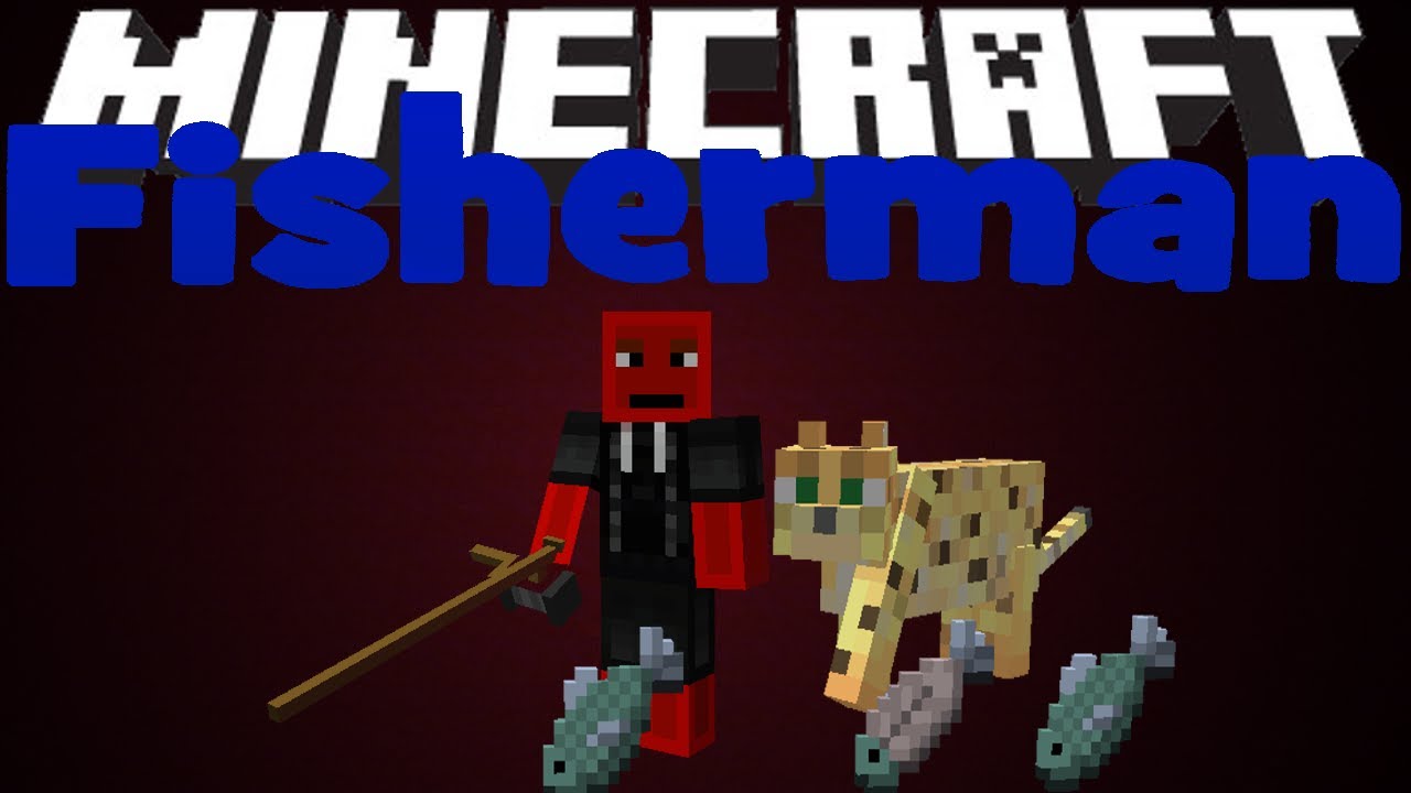 Minecraft Mod Showcase: Fisherman Mod - YouTube