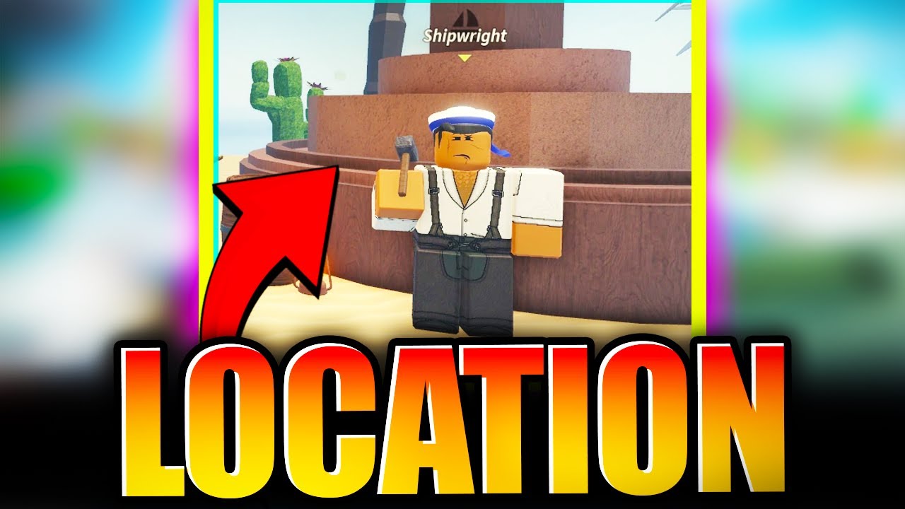 SHIPWRIGHT NPC on ANCIENT ISLE LOCATION FISCH! ROBLOX - YouTube