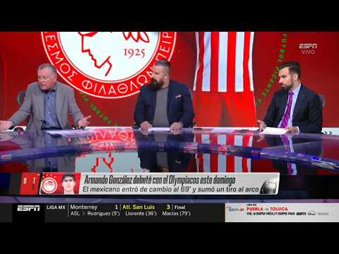 Futbol Picante🔥30 de agosto🔥Armando González debutó con el Olympiacos este domingo