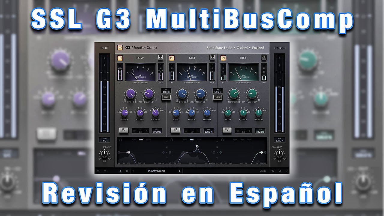 🎧SSL G3 MultiBusComp🎧 -Revisión en Español- - YouTube