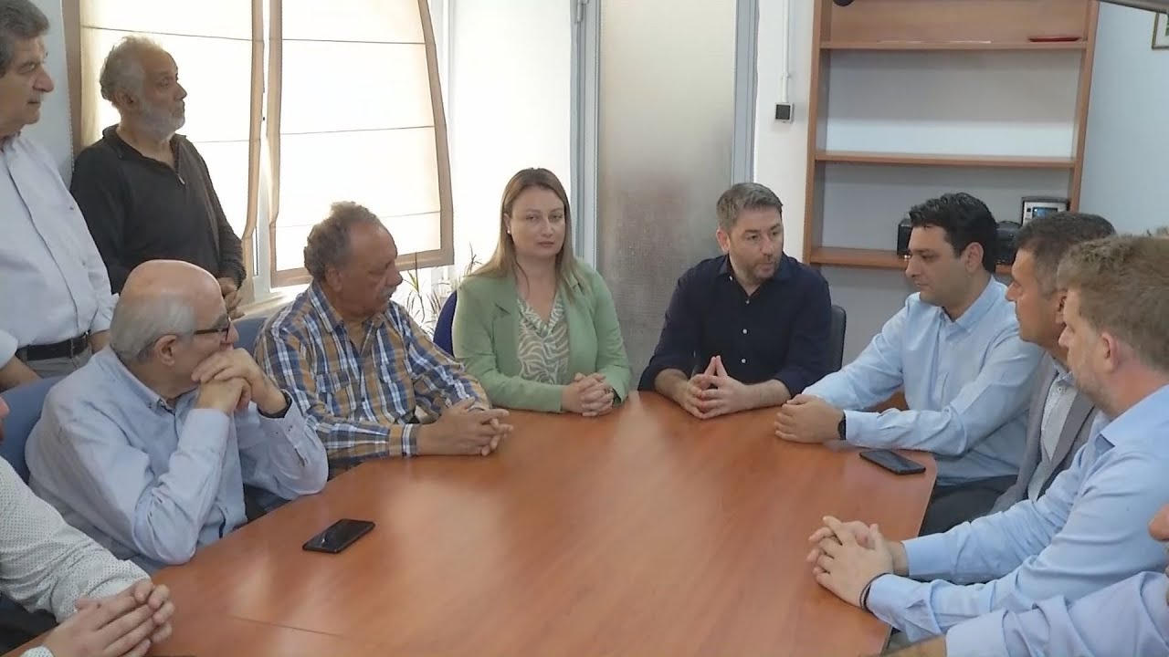 Στην Εύβοια ο πρόεδρος του ΠΑΣΟΚ, Νίκος Ανδρουλάκης - YouTube