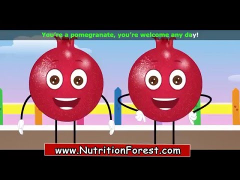 Pomegranate Benefits | Animation video Song