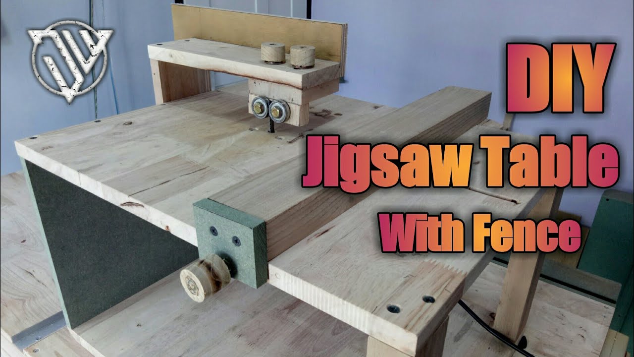 DIY Homemade Jigsaw Table / Cara Membuat Meja Jigsaw Sederhana - YouTube