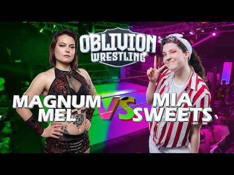 Oblivion Wrestling Feb 2026 Magnum Mel VS Mia Sweets