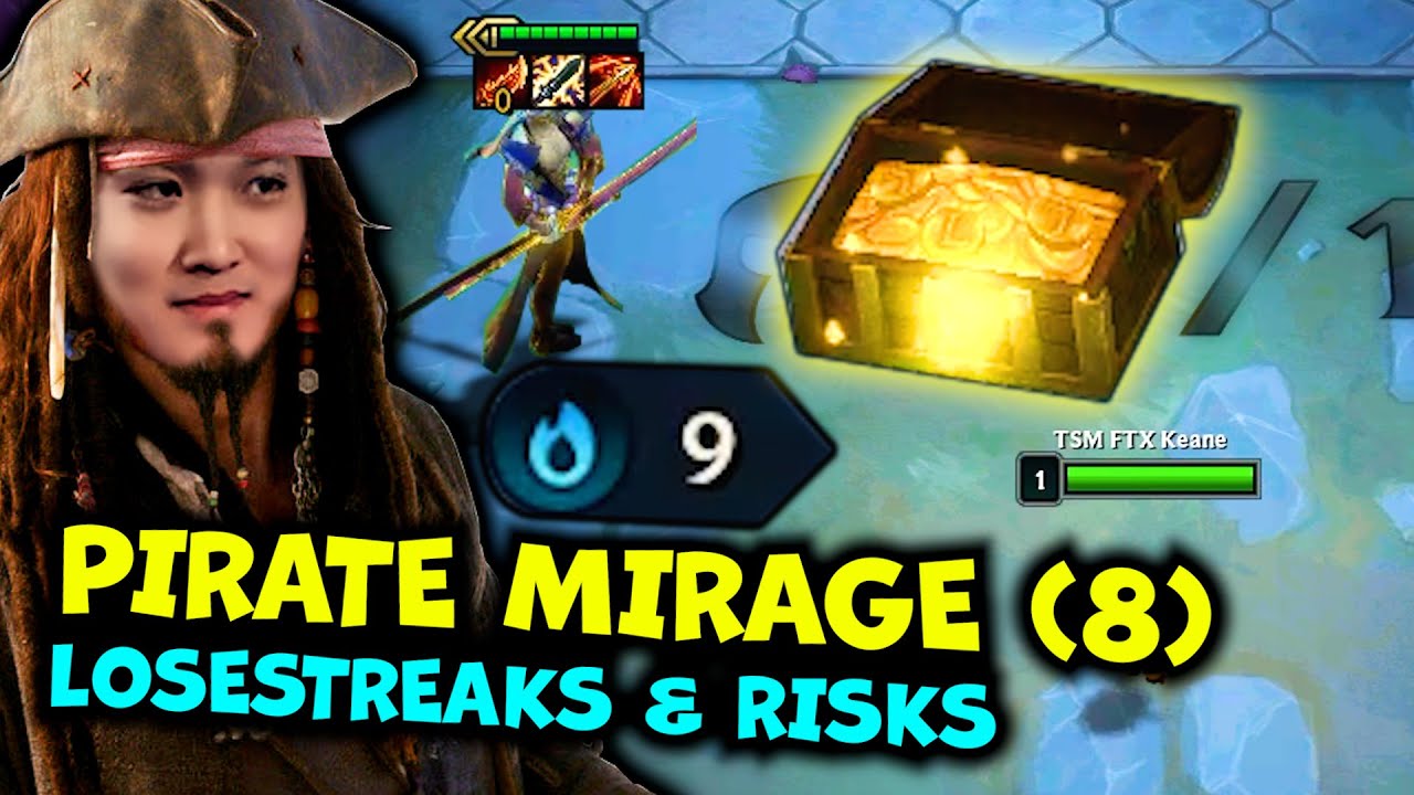 9 Loss Opener Into 8 Pirate Mirage | TFT| RANK #29 OCE| P. 12.17 - YouTube