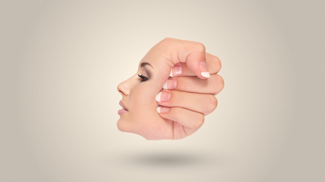 Face Hand Composite in GIMP - YouTube